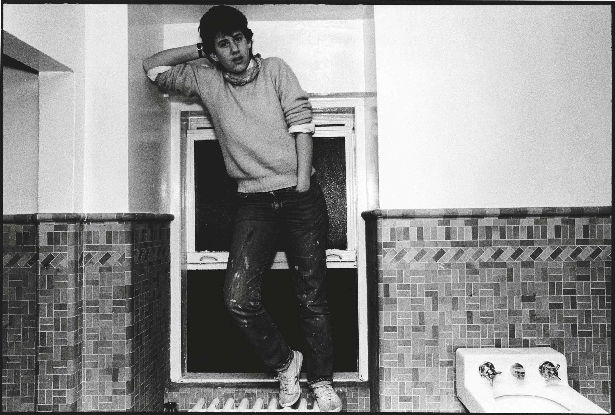 The portrait sitting with Fran Lebowitz