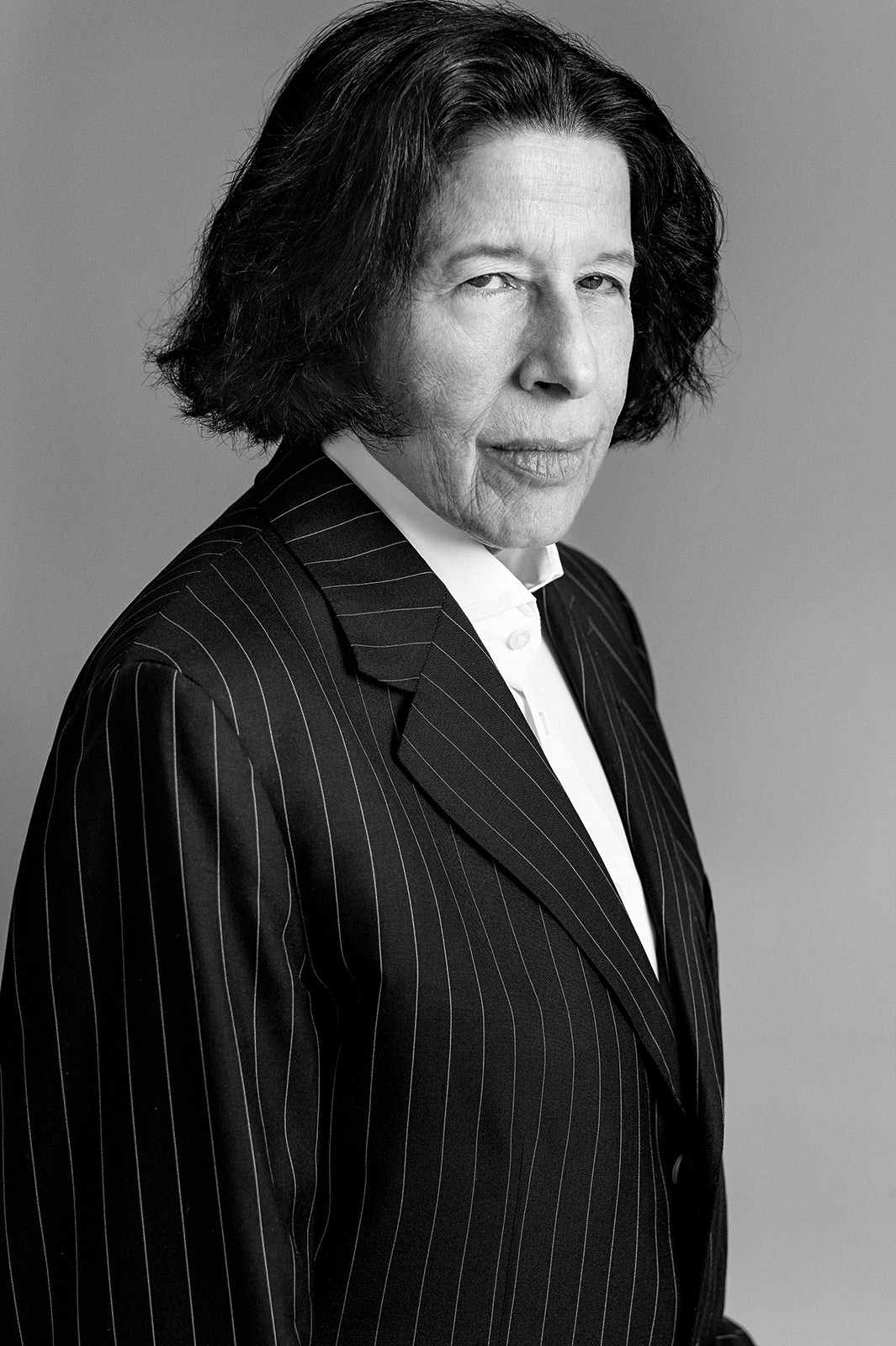 The portrait sitting with Fran Lebowitz