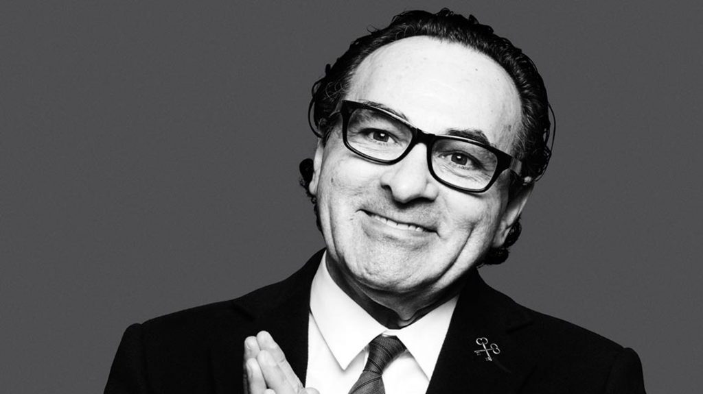 Sunset Tower’s maître d’ Dimitri Dimitrov in conversation with Tom Ford