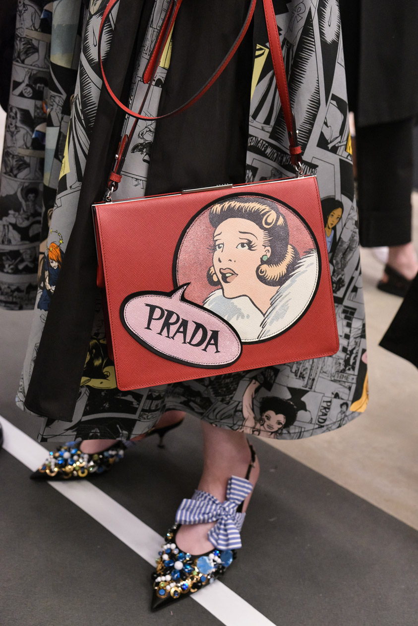 Prada Channels the Wonder Women Illustrators of the 1940s