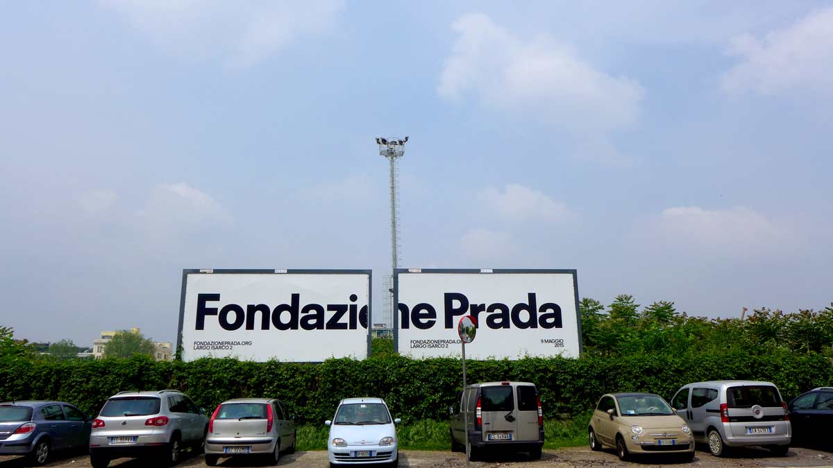 Goldrush at the Fondazione Prada