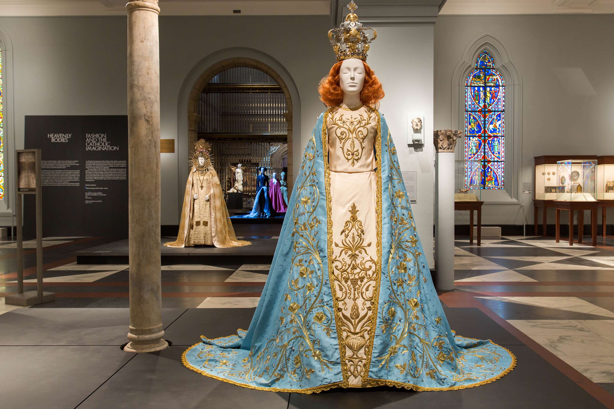 An exhibit celebrating fashion’s fascination with ‘Heavenly Bodies’