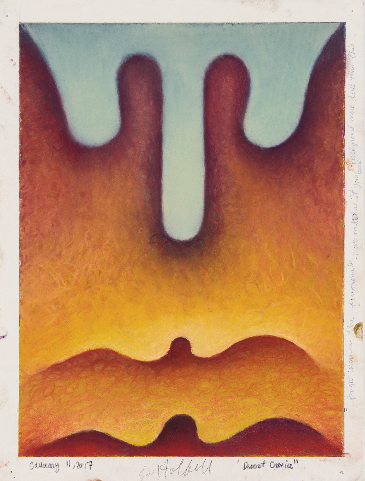 Loie Hollowell’s bodily landscapes