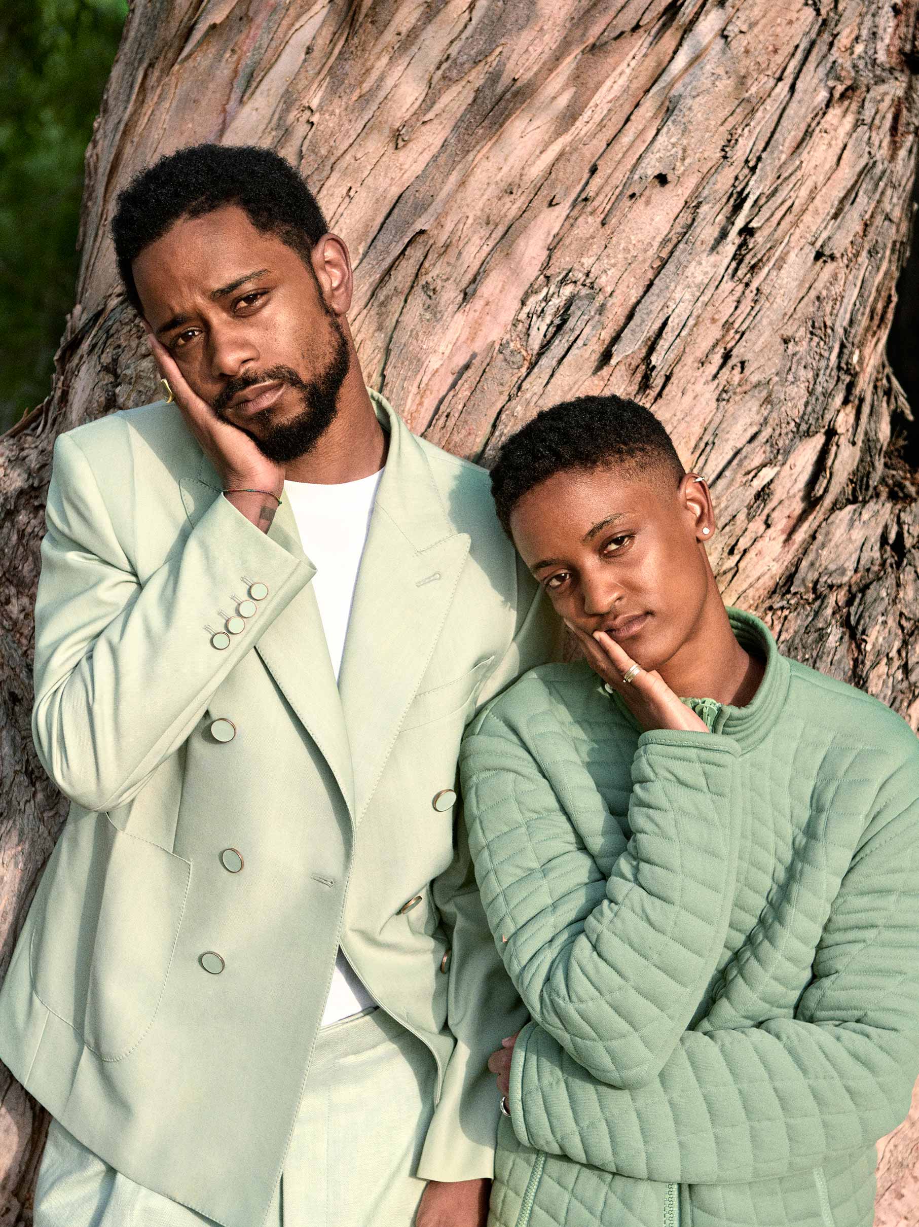 Steve Lacy, Syd, and Lakeith Stanfield by Ryan McGinley and Virgil Abloh