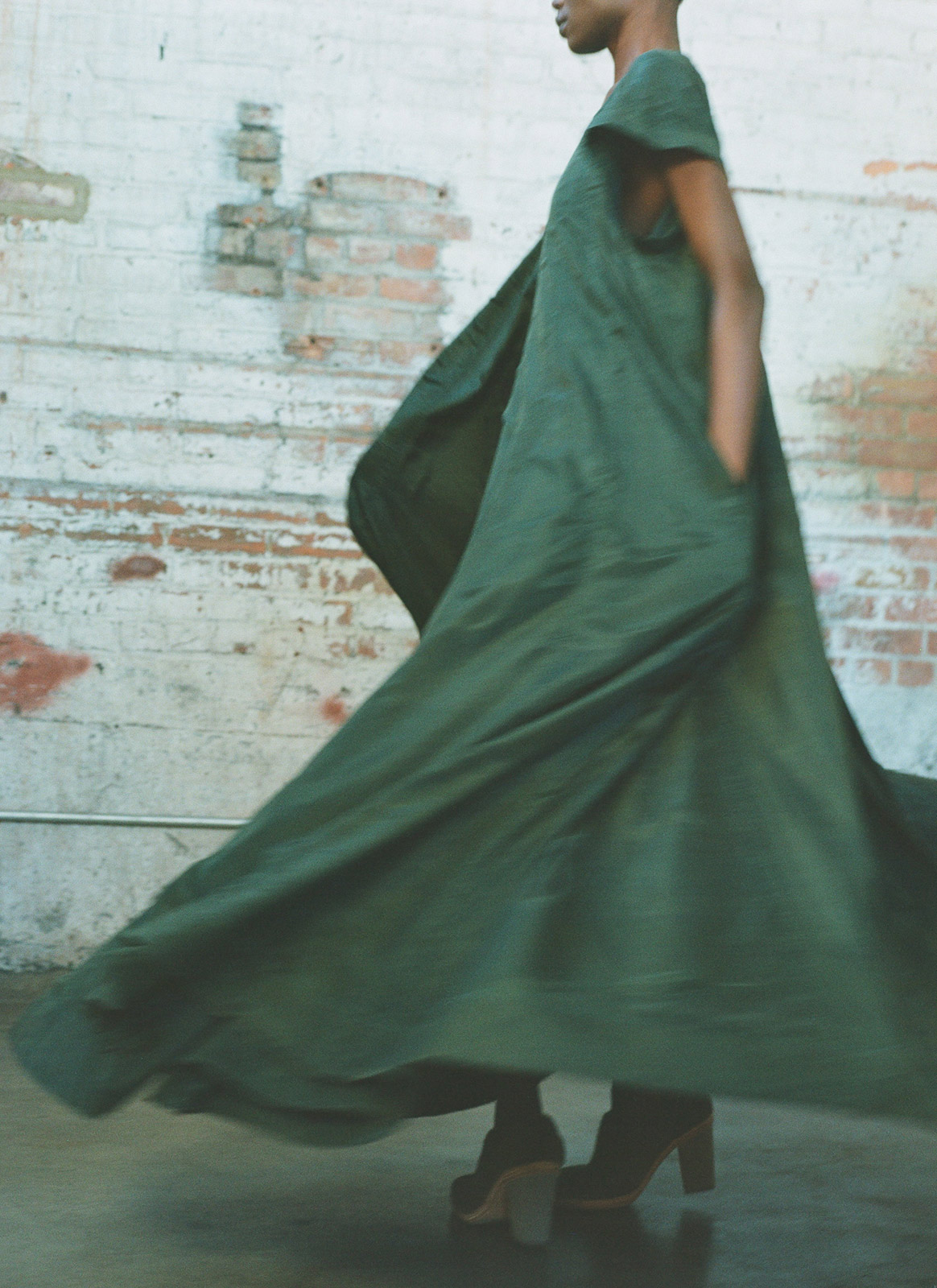 Cozying up backstage with Eckhaus Latta and Isamaya Ffrench