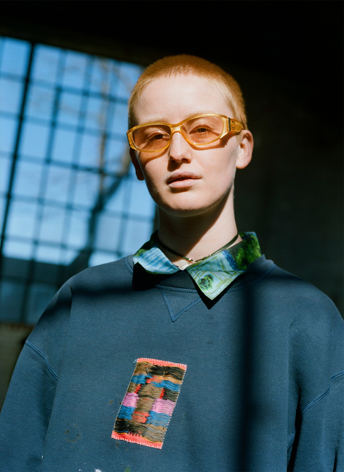 Cozying up backstage with Eckhaus Latta and Isamaya Ffrench