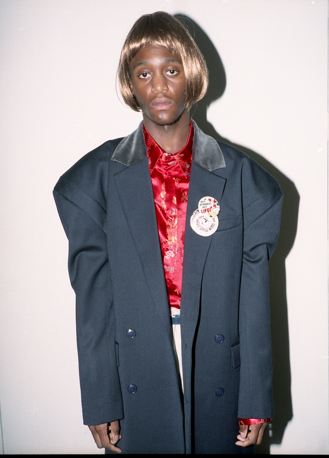 Martine Rose holds a funhouse mirror to Brexit madness