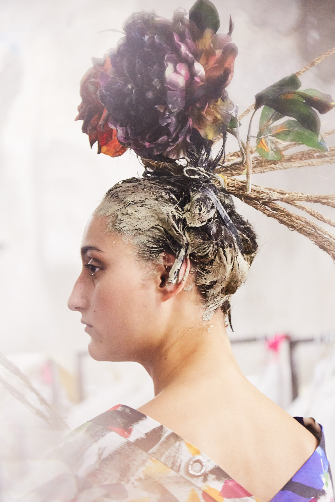 This season, the Marni woman is none other than Mother Nature