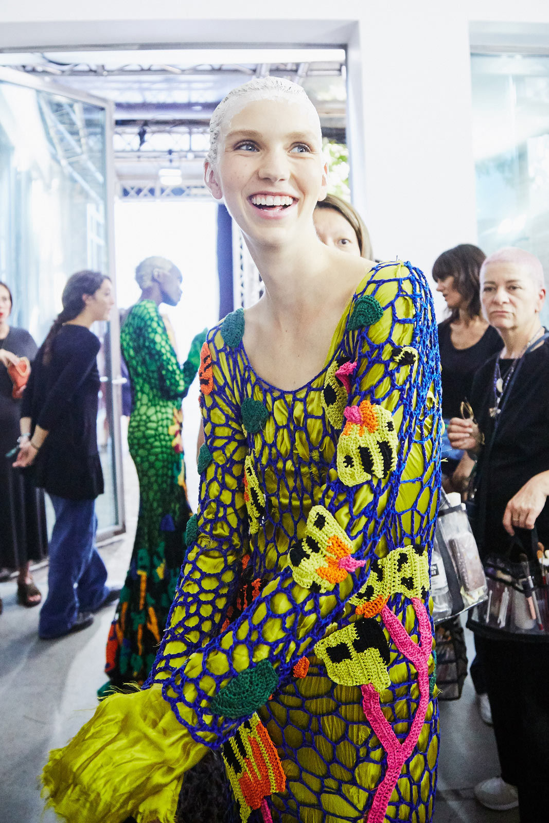 This season, the Marni woman is none other than Mother Nature