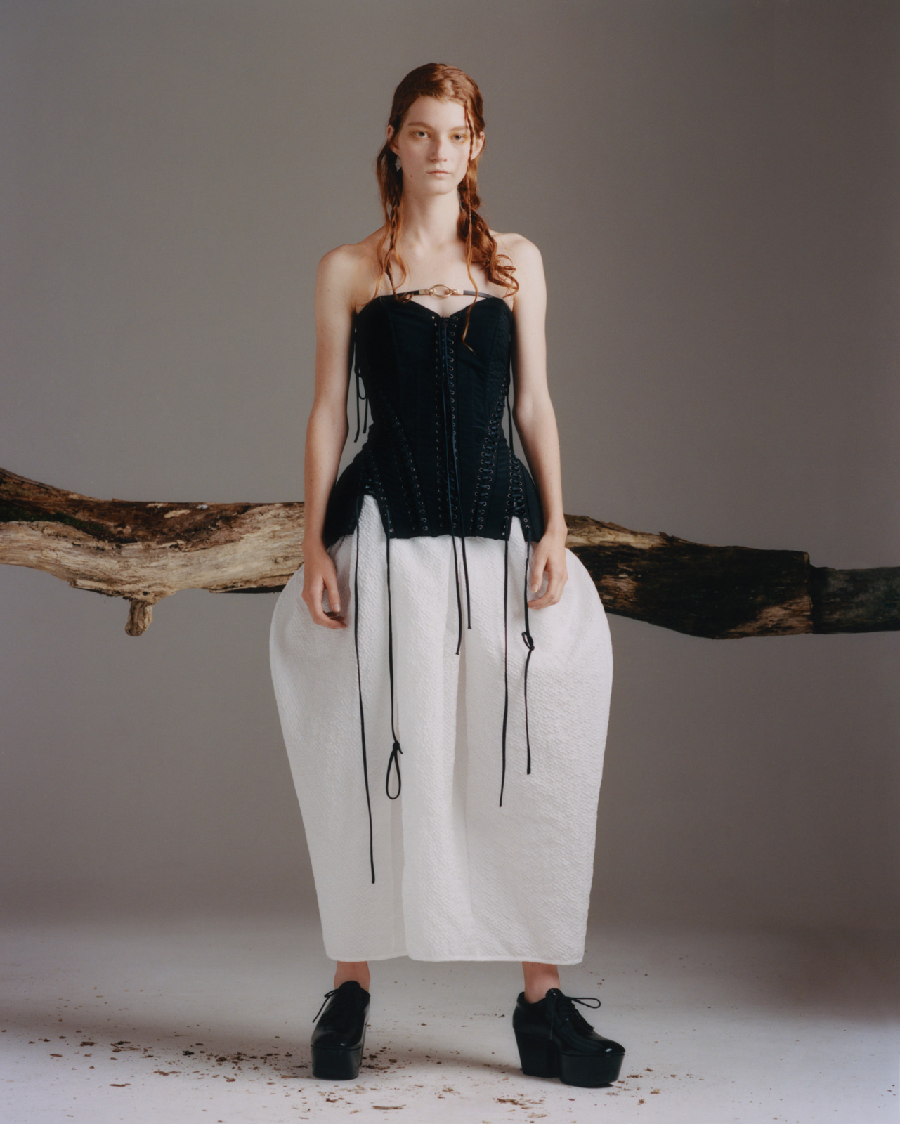Photographer Willow Williams and stylist Alexandra Bickerdike play with ...
