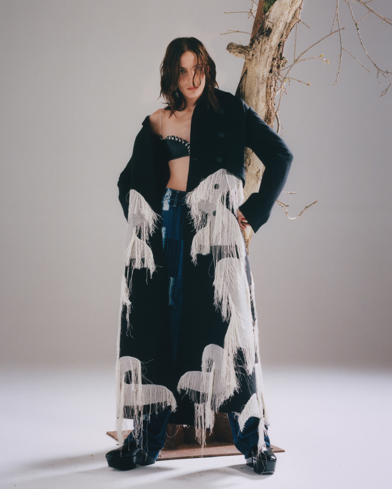 Photographer Willow Williams and stylist Alexandra Bickerdike play with ...