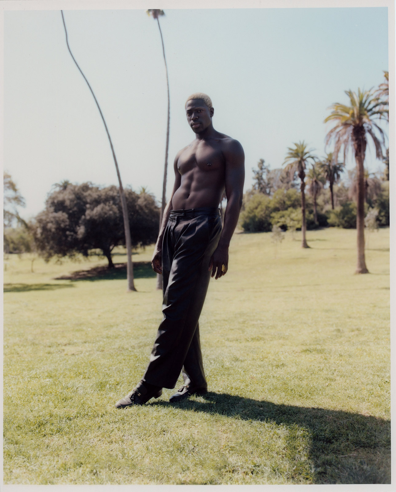 Moses Sumney is committed to a reintegration with nature