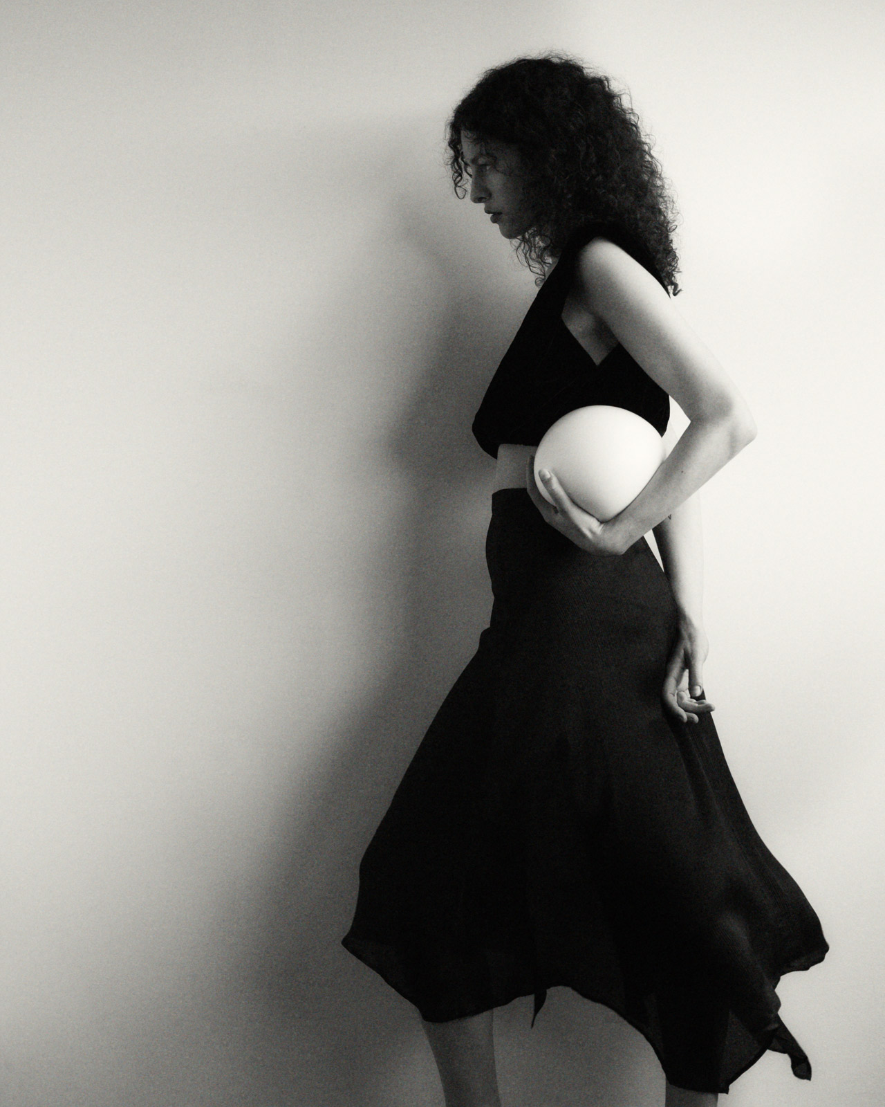 Photographer Karolina Wilczyńska and stylist Alexandra Bickerdike lean ...